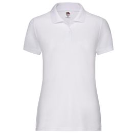Fruit of the Loom - T-Shirt f&uuml;r Damen (Wei&szlig;)