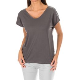 Tommy Hilfiger Kurz&auml;rmeliges Damen-T-Shirt mit V-Ausschnitt 1487904682