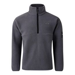 Dare 2b - "Twin Tip" Fleecejacke f&uuml;r Herren, mit halbem Rei&szlig;verschluss (Eisentor Grau)