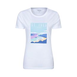 Mountain Warehouse Damen St Ives Kurzarm-T-Shirt (Wei&szlig;)