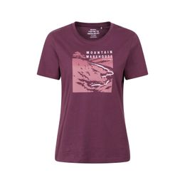 Mountain Warehouse - "Winding Trek" T-Shirt f&uuml;r Damen (Burgunderrot)