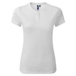 Premier - "Comis" T-Shirt f&uuml;r Damen (Wei&szlig;)