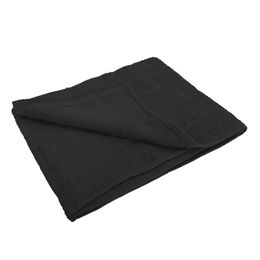 SOLS Island Handtuch, Badetuch ( 50cm x 100 cm ) (Schwarz)