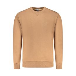 Coveri Moving Marrone Baumwolle Herren Sweatshirt