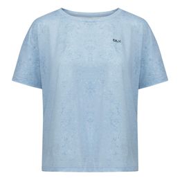Trespass - "Nicoletti" T-Shirt f&uuml;r Damen, DLX (Dunstblau bedruckt)