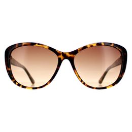 Calvin Klein Cat Eye Damen Schildpatt Braun Gradient CK19560S
