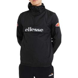 Ellesse - "Acera" Kapuzenjacke f&uuml;r Herren, &Uuml;ber den Kopf (Schwarz)