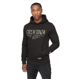 CrossHatch - "Campbox" Kapuzenpullover f&uuml;r Herren (Schwarz)