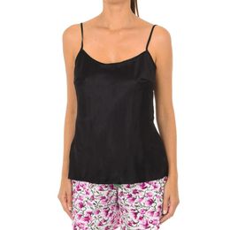 DIM Liebenswertes L07WV Damen-T-Shirt aus Satin mit schmalem Tr&auml;ger