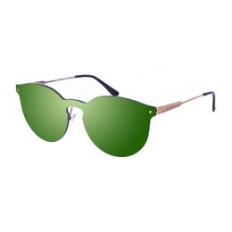 Daniela Damen-Sonnenbrille aus Metall in ovaler Form