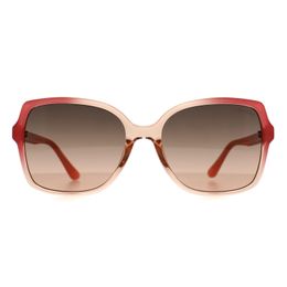 Guess GU00100 74B Kristall rosa grau blau Sonnenbrille