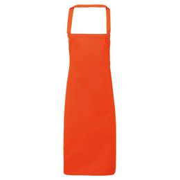 Premier Ladies/Womens Slim Apron (ohne Tasche) (2er-Pack) (Orange)