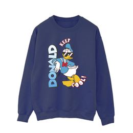 Disney - "Donald Duck Cool" Sweatshirt f&uuml;r Herren (Marineblau)