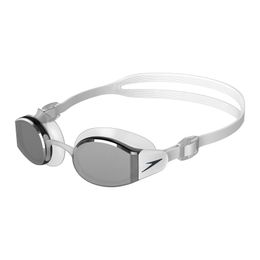 Speedo - "Mariner Pro" Schwimmbrille 2024 f&uuml;r Herren (Wei&szlig;/Grau)