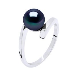 Armreif-Ring, echte S&uuml;&szlig;wasser-Zuchtperle, rund, 7&ndash;8 mm