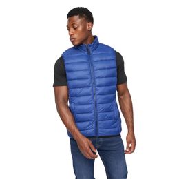 CrossHatch - "Gattering" Weste f&uuml;r Herren, Gesteppt (K&ouml;nigsblau)