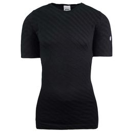 asics nahtloser Herrenschwarz-T-Shirt