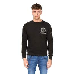 Duck and Cover - "Stoneham" Sweatshirt f&uuml;r Herren, Rundhalsausschnitt (Schwarz)