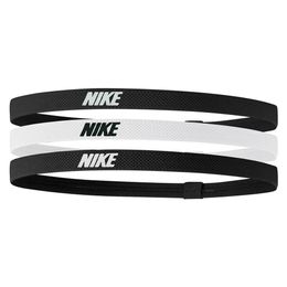 Nike - "2.0" Stirnband Elastisch (3er-Pack) (Schwarz/Wei&szlig;)