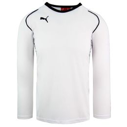 Puma V5.08 Langarm V-Ausschnitt White Mens Football Top 700472 04m