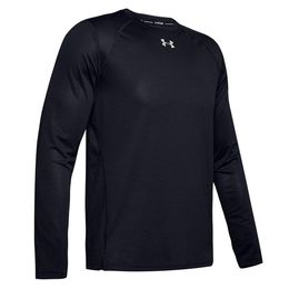 Under Armour Langarm Crew Neck Black Herren Qualifier Top 1342930 001