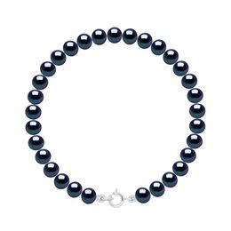 Armband aus echten S&uuml;&szlig;wasser-Zuchtperlen, halbrund, 5&ndash;6 mm