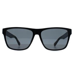 Guess GF5120 01A gl&Atilde;&curren;nzend schwarz grau Sonnenbrille