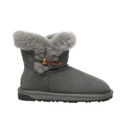 EVER AU Damen Robin Horn Toggle Knopf Mini Stiefel