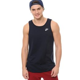 Nike Herren Athletic Gym Casual Vest Tank Top in Marine