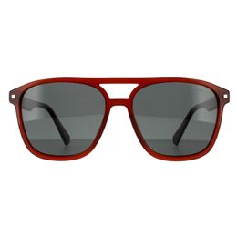 Polaroid Aviator Herren Braun Grau Polarisiert
