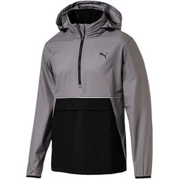 Puma Golf Retro Herren Graue Anorakjacke
