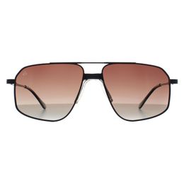 Prive Revaux Pilotenbrille Herren Kaviar Schwarz Braun Gradient Rico