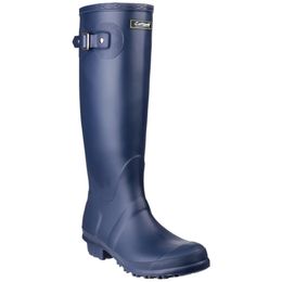 COTSWOLD Sandringham Buckle-Up Damen-Wellington-Stiefel (Navy)