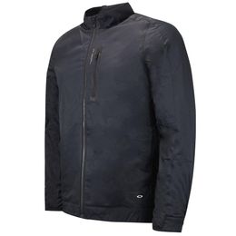 Oakley City Performance Long Sleeve Rei&szlig;verschluss up schwarze Herren Bomberjacke 412423 02e