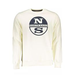 North Sails Crew-Neck Sweatshirt Ns23mcrewsweatoffwhite