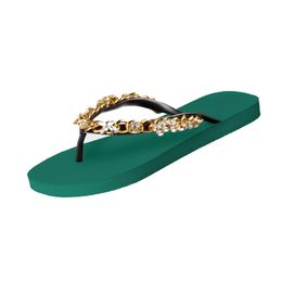Uzurii Jasmine Flip Flop Waldgr&uuml;n