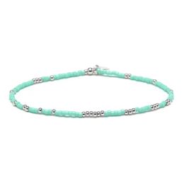 Luxenter Armband aus blauem Kristall mit 925er Sterlingsilber-Finish &ndash; Xanvi