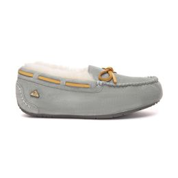 EVER AU Damen Lederslipper &ndash; Crested