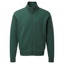 Russel Athletic Russell Mens Authentic Full Zip Jacket (Flaschengr&uuml;n)