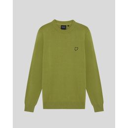 Lyle & Scott Baumwollpullover mit Rundhalsausschnitt
