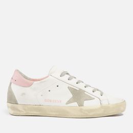 Golden Goose Deluxe Brand Damen Golden Goose Superstar Leder Sneakers in Wei&szlig;