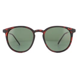 Montana Sonnenbrille MP33 D Braun Schildkr&ouml;te Rubbertouch G15 Gr&uuml;n Polarisiert