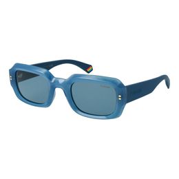 Polaroid Blaue Plastiksunglasses
