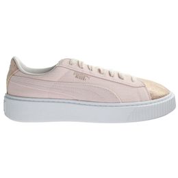 Puma -Korb -Plattform Pink Womens Trainer