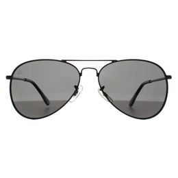Prive Revaux Pilotenbrille Unisex Kaviar Schwarz Grau Commando Mini