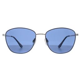 Smarty Square Unisex Blau Matte Silber Blau X1113