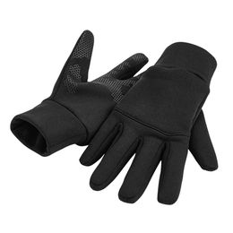 Beechfield Unisex Erwachsene Softshell Sport Tech Handschuhe (Schwarz)