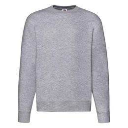 Fruit of the Loom Herren Premium Set-in Sweatshirt (Heather Grey)