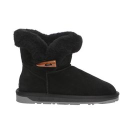 EVER AU Damen Robin Horn Toggle Knopf Mini Stiefel