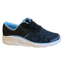 SUPRA Noiz Womens Trainer Black Blue Pea -up l&auml;ssige Laufschuhe 98026 069